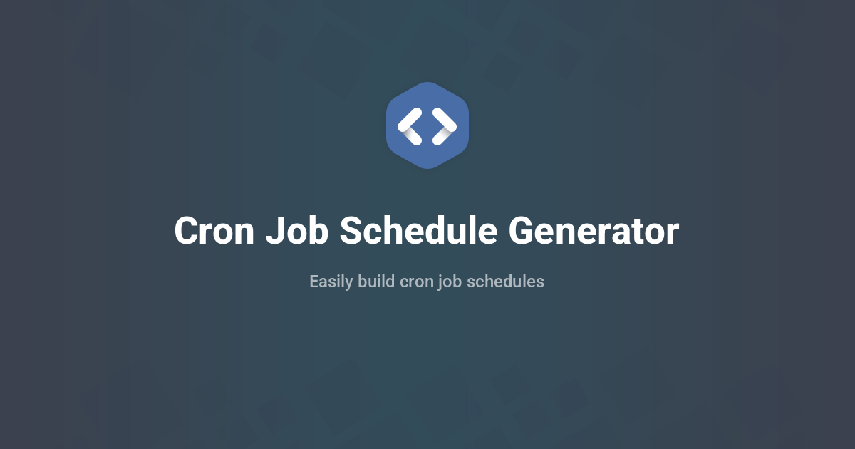 Cron Job Schedule Generator - Easy Cron Syntax Maker