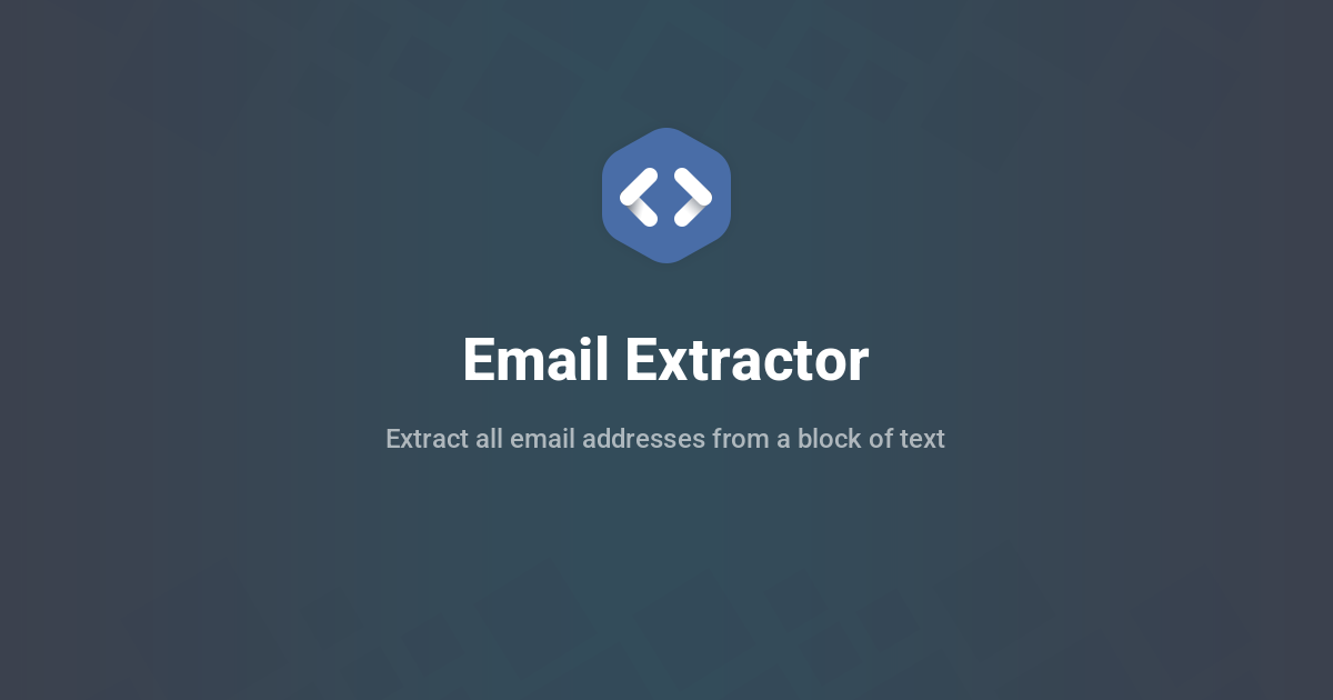 Email Extractor - Free Online Tool to Find Emails in Text