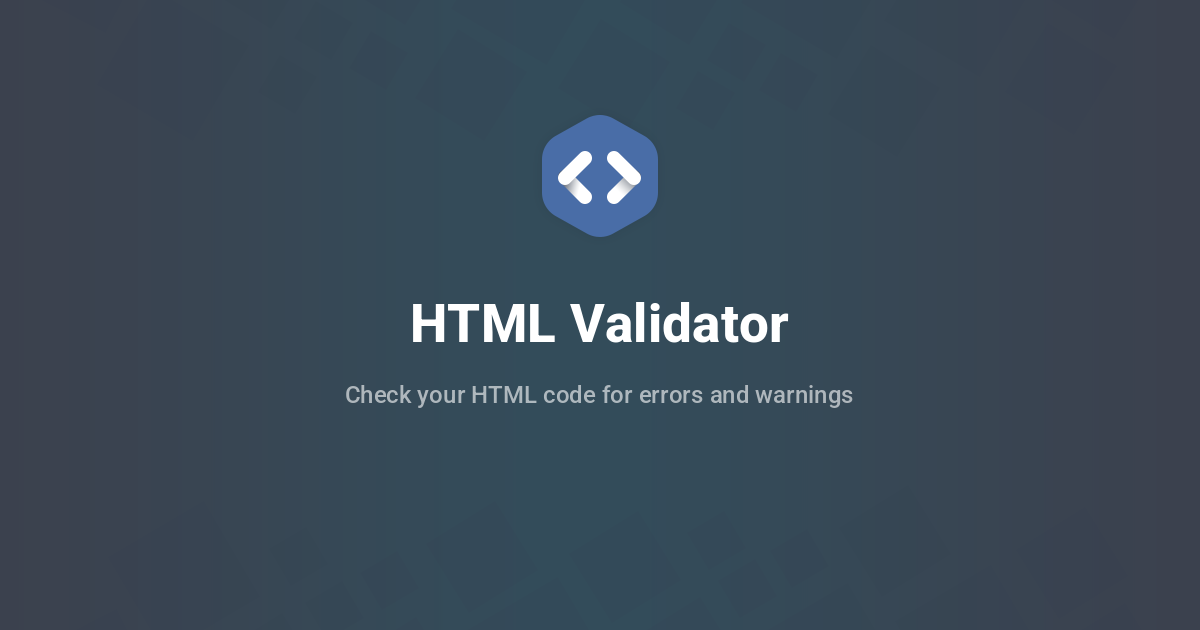 Html Validator Check And Validate Html Code Online 6454