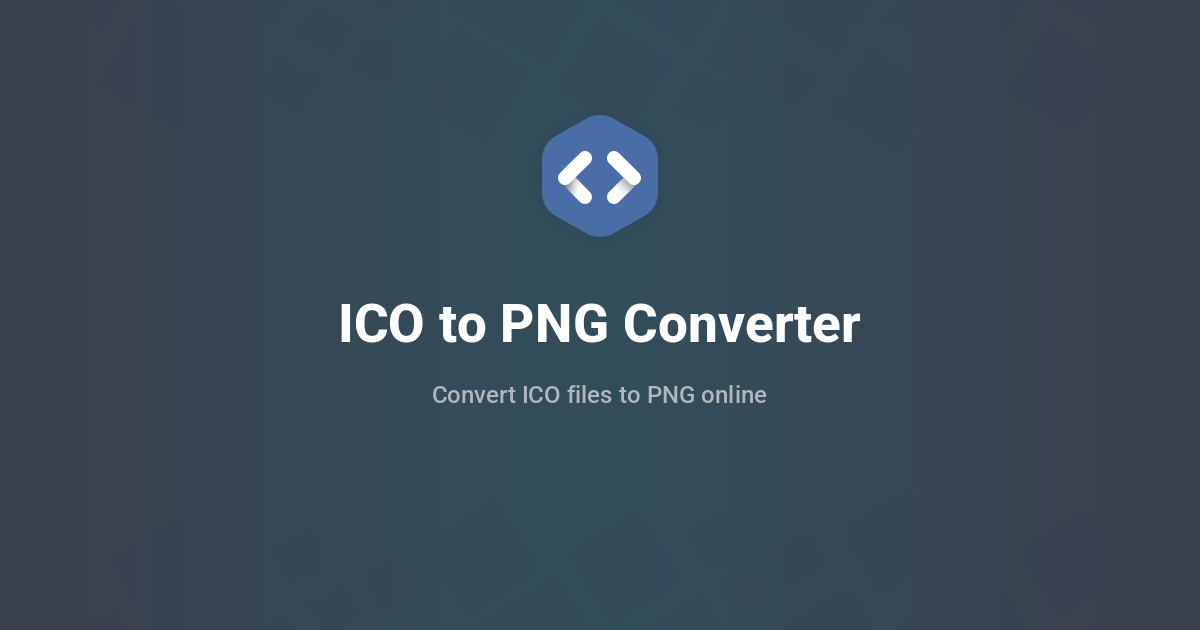 ICO to PNG Converter - Online Icon Extractor