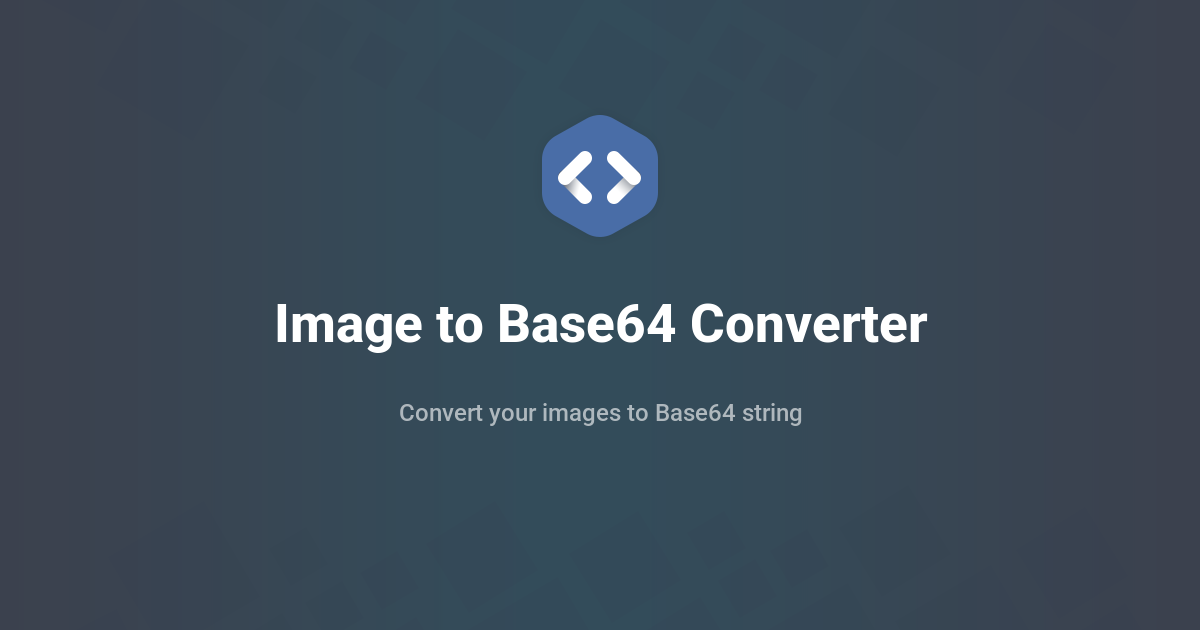 Image to Base64 Converter - Free convert your images to Base64