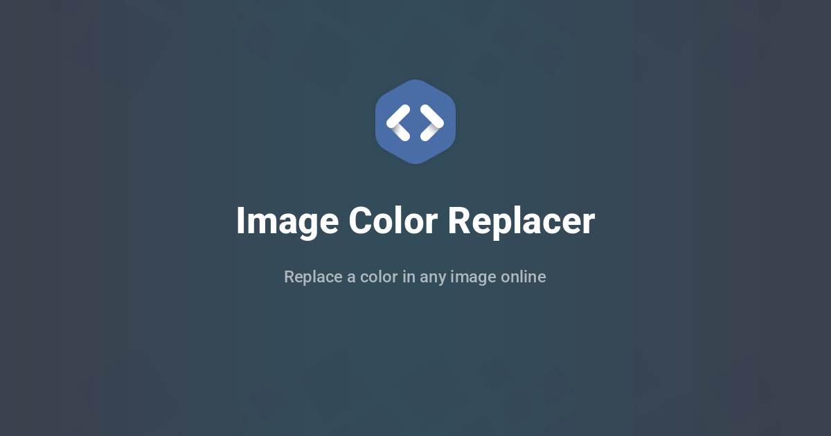 Image Color Replacer - Online Tool to Change Colors in Images