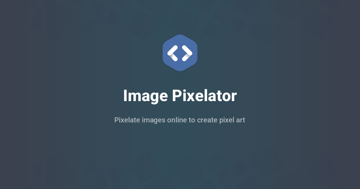 Image Pixelator - Online Tool to Pixelate Images
