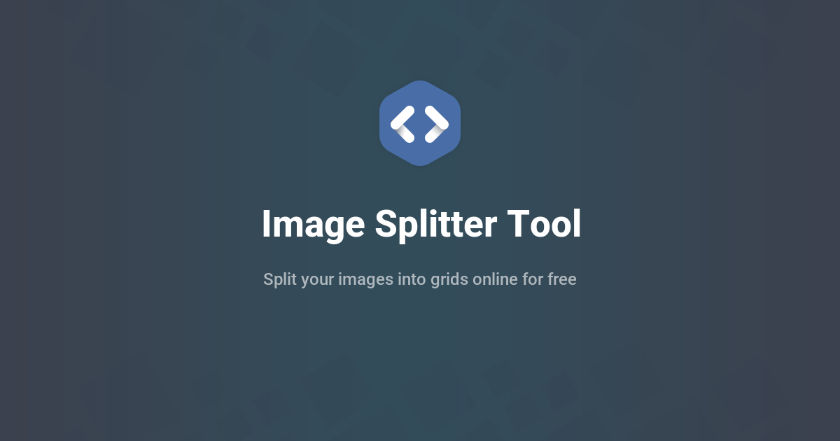 Image Splitter - Split Images with Grid Preview