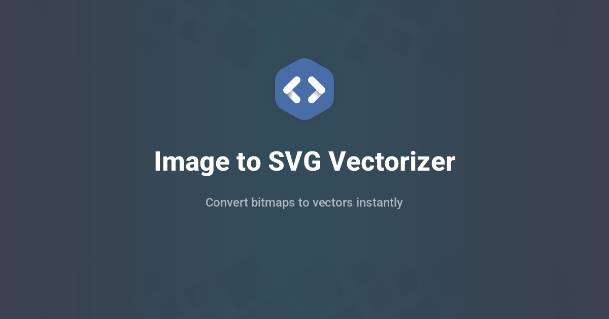 Image to SVG Vectorizer - Convert Bitmap to Vector