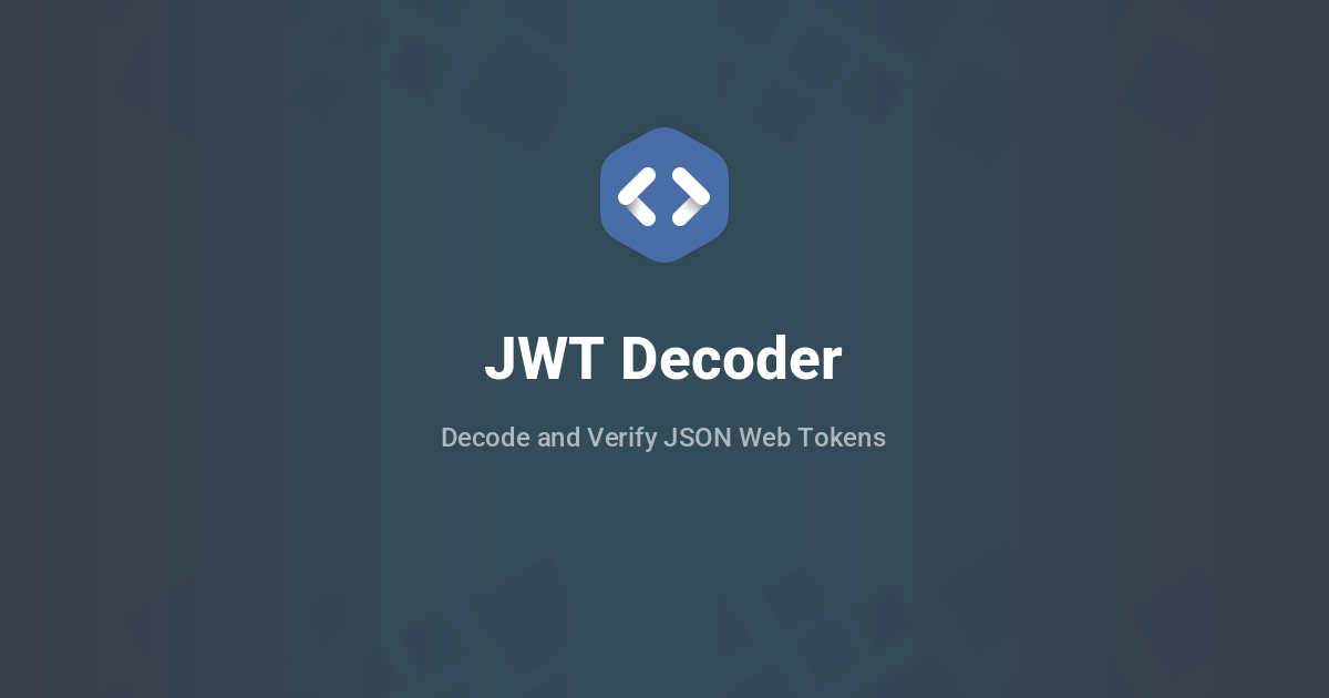 JWT Decoder - Decode and Verify JWTs Online
