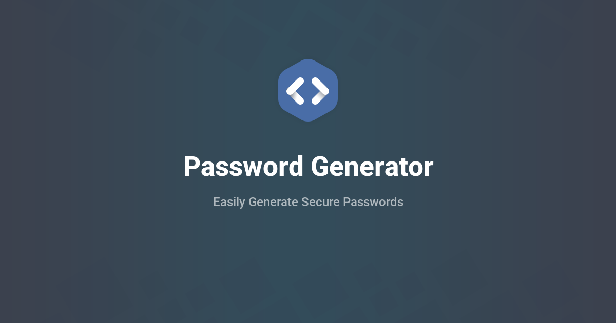 Secure Password Generator - Create Strong, Random Passwords