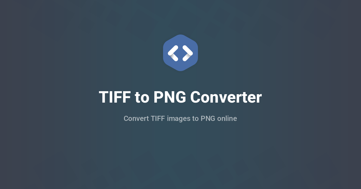 TIFF to PNG Converter - Online Image Converter