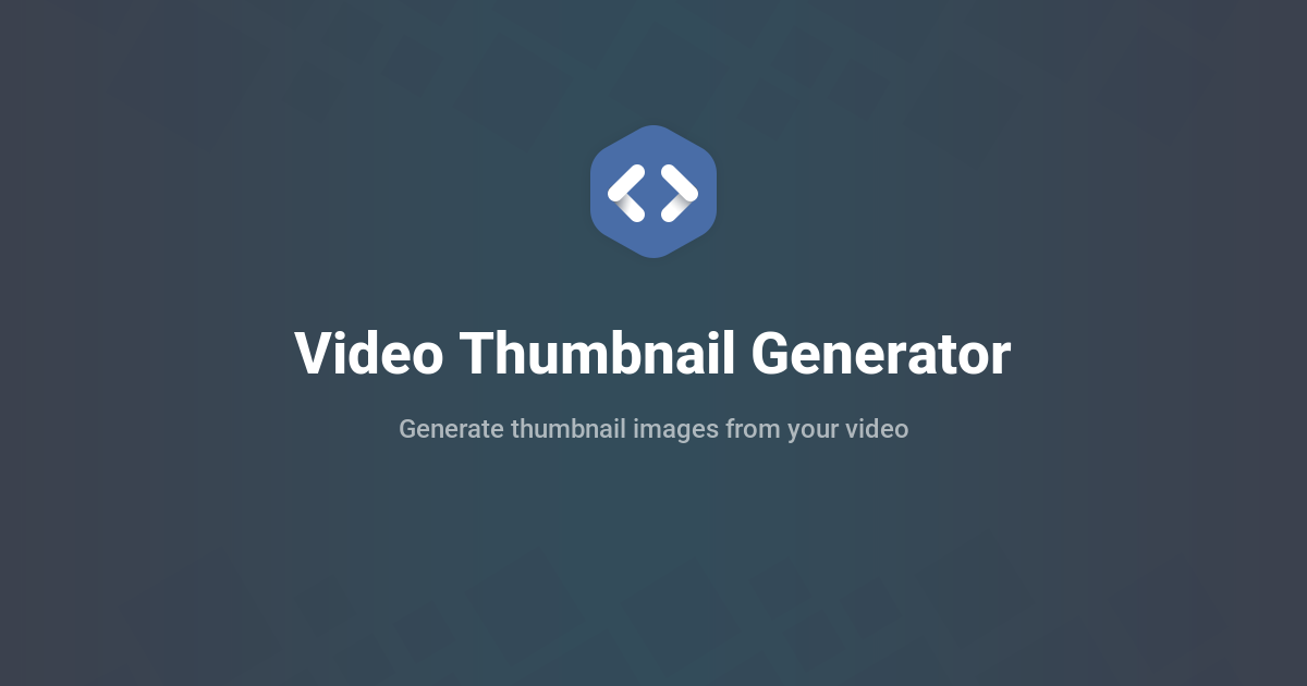 Video Thumbnail Generator - Extract Frames Online
