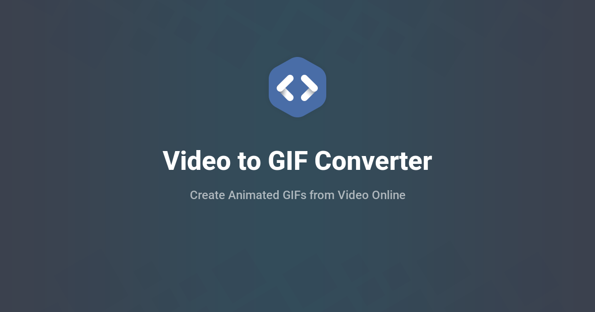 Video to GIF Converter - Create Animated GIFs from Video Online